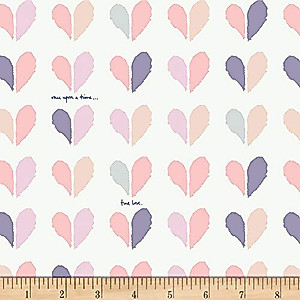 Art Gallery Fabrics Art Gallery Fusion Happily Ever After Ethereal Fabric, White