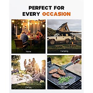 DARTMOOR 2-in-1 Reversible Cast Iron Griddle, 18 in Pre-Seasoned Cast Iron Grill Pan with Pan Scrapers, Double Side Rectangular Frying Pan with Non-Stick Surface, Indoor & Outdoor Use