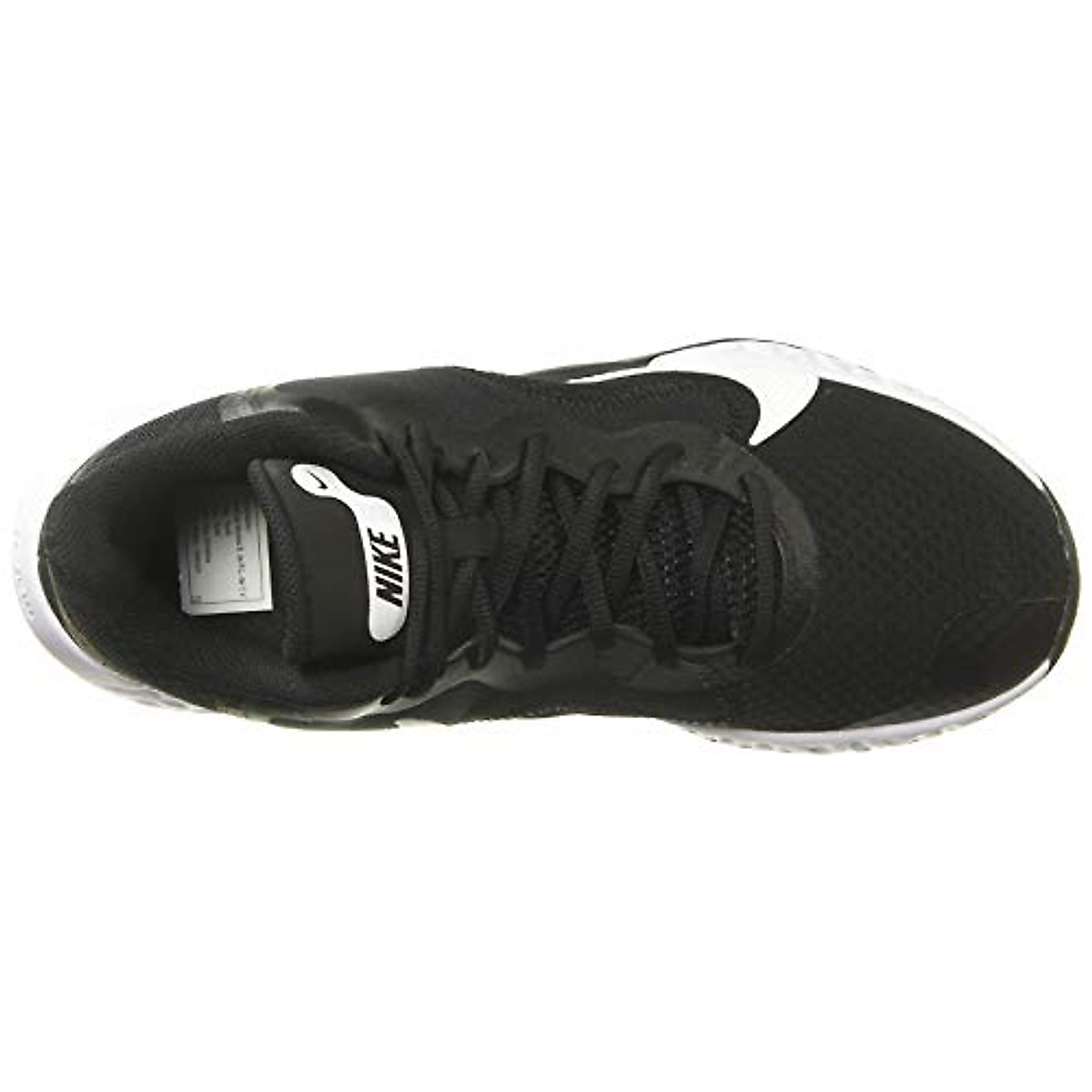 Nike Renew Elevate Mens Basketball Trainers CK2669 Sneakers Shoes (UK 11 US 12 EU 46, Black White Smoke Grey 001)