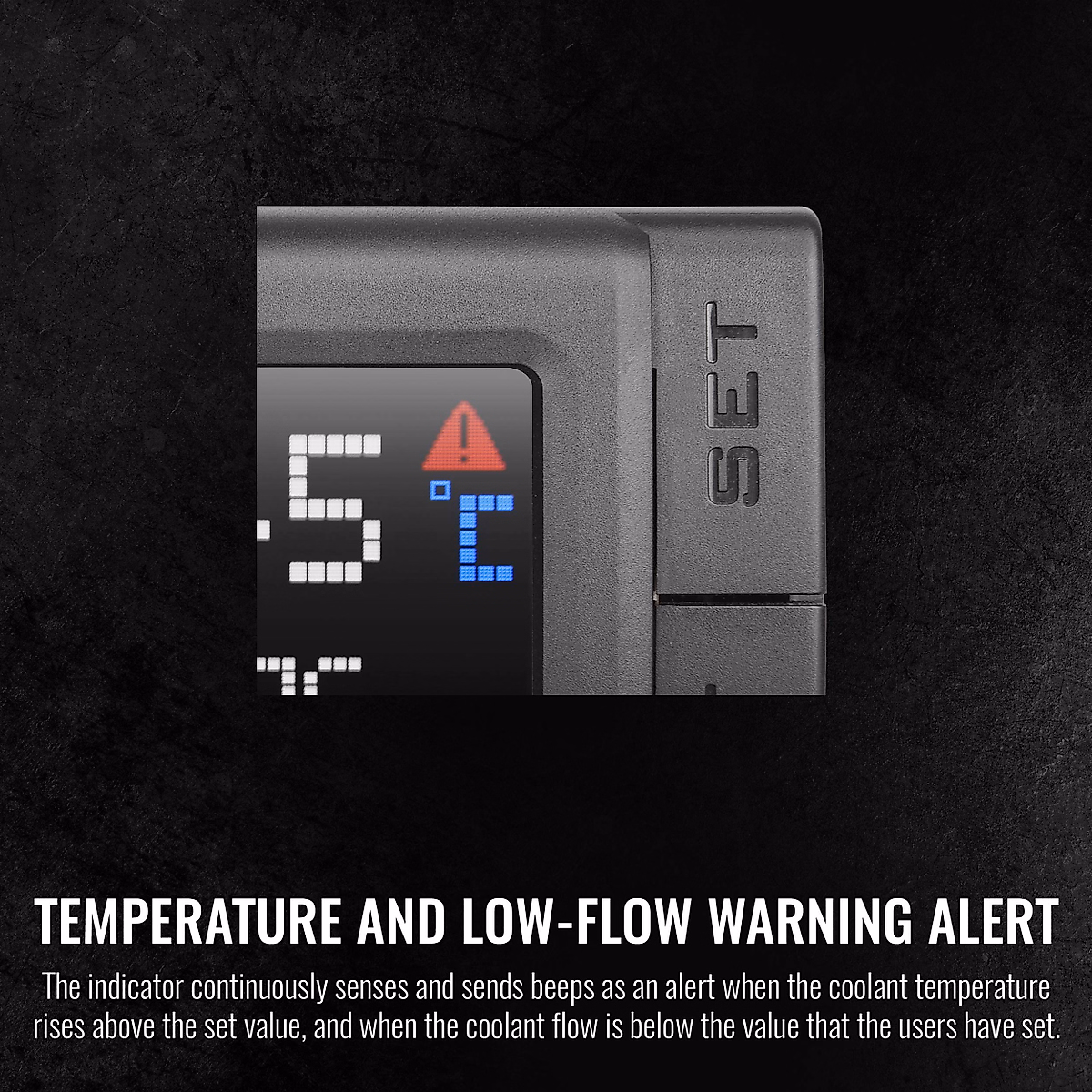 Thermaltake Pacific TF2 G1/4 Copper Core Construction TT RGB Plus Software Monitoring Celsius/Fahrenheit Temperature and Flow Indicator CL-W275-CU00SW-A