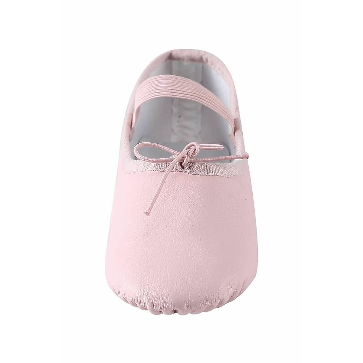 Linodes Genuine Leather Ballet Shoes/Ballet Slippers/Dance Shoes for Women and Girls-Pink-8M