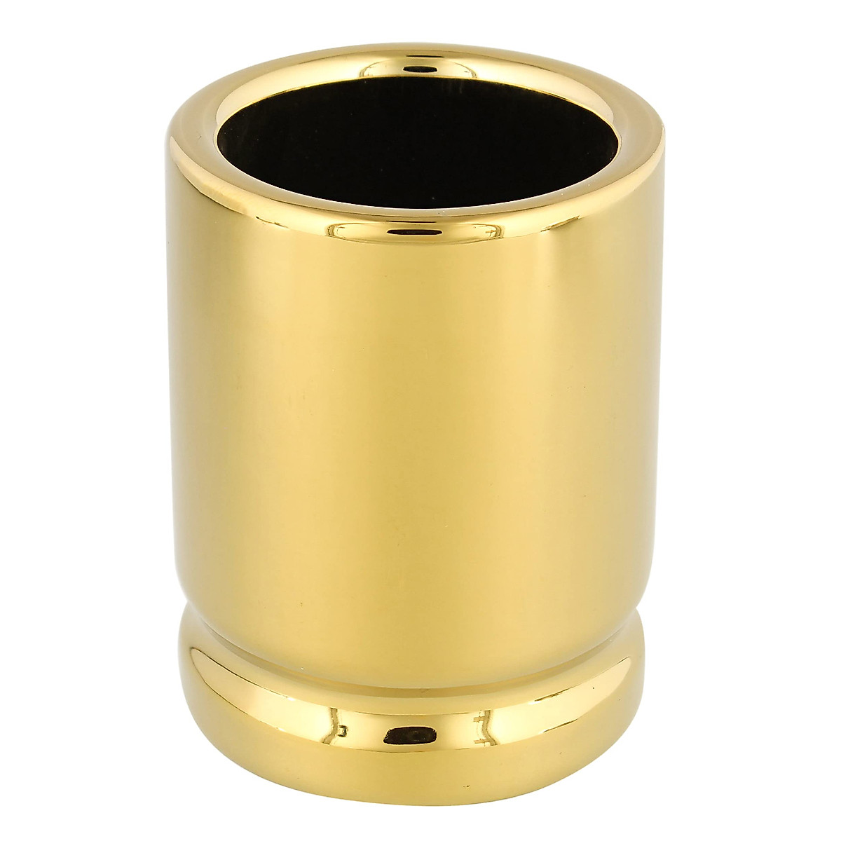 RC 50 Cal Shot Glasses Set - 4 Pack Novelty Shot Glass Set Funny Drinking Glasses Gold-Painted Ceramic Shot Glasses