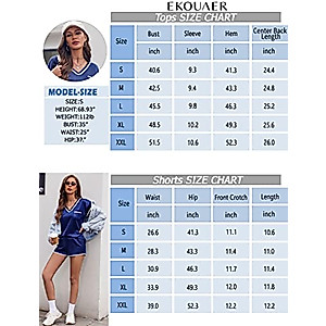 Ekouaer Ladies Silk Pajamas Set Satin V-Neck Pjs Soft Short Sleeve Nightwear with Shorts Pink