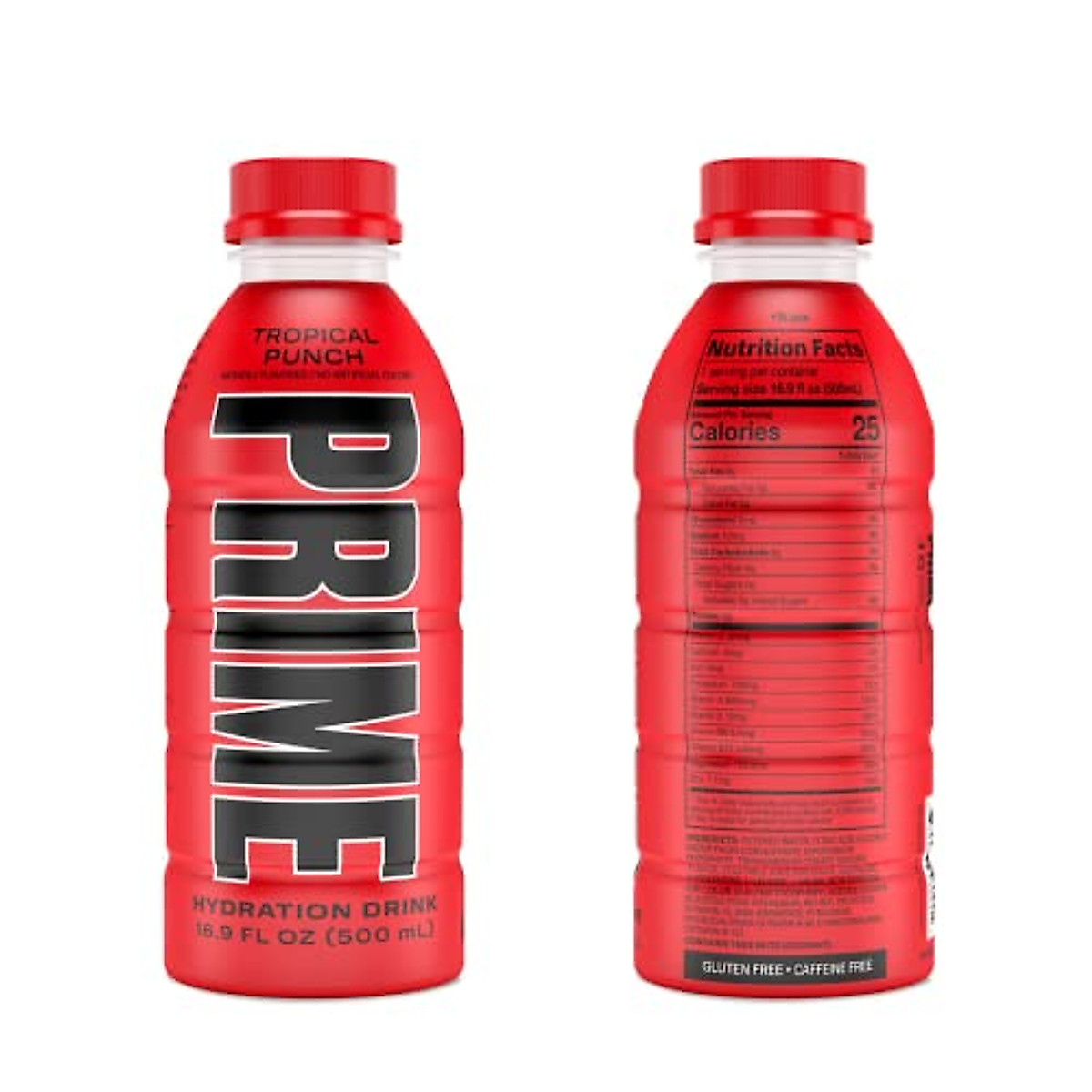 Prime Hydration Sports Drink Variety Pack - Energy Drink, Electrolyte Beverage - Meta Moon, Lemon Lime, Tropical Punch, Blue Raspberry, Orange, Grape & Ice Pop - 16.9 Fl Oz (7 Pack)