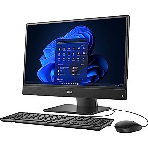 Dell OptiPlex 3280 21.5" Full HD All-in-One Desktop Computer - 10th Gen Intel Core i5-10500T 6-Core up to 3.80 GHz Processor, 8GB RAM, 4TB NVMe SSD + 1TB HDD, Intel UHD Graphics 630, Windows 11 Pro