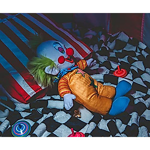 Killer Klowns from Outer Space Shorty 12-Inch Collector Plush Toy, Large Soft Stuffed Animal | 80s Horror Movie Collectibles