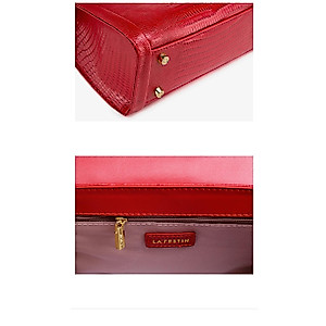 Leather Purses For Women With Drawstring Closure - Crossbody Purses For Women Adjustable Strap Shoulder Purse Hobo Bags (Red)