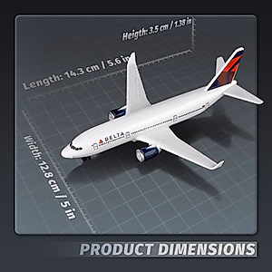 Joylludan Model Planes Delta Model Airplane Toy Plane Aircraft Model for Collection & Gifts