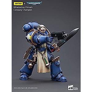JOYTOY Warhammer 40K 1/18 Action Figure Ultramarines Primaris Company Champion Joy Toy Models