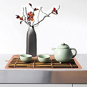 DEPILA GIZTAT，Under Sink mat Silicone Drying Mat for Kitchen Counter Silicone Sink Mats Silicon Dish Dry Mat Heat Resistant Kitchen Mat soap Box (Color : Black)