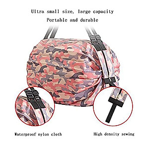Reusable Grocery Bags, Large Capacity Shopping Bags, Foldable grocery bags, Portable Tote Bag, Shopping Bags Groceries, Daily commuting Reusable Bag, Picnic camping Storage Bag, Grocery bags（2 PCS）