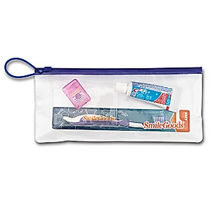 SmileGoods Child Dental Care Kit with Toothbrush, Toothpaste, and Floss, 72 Pack