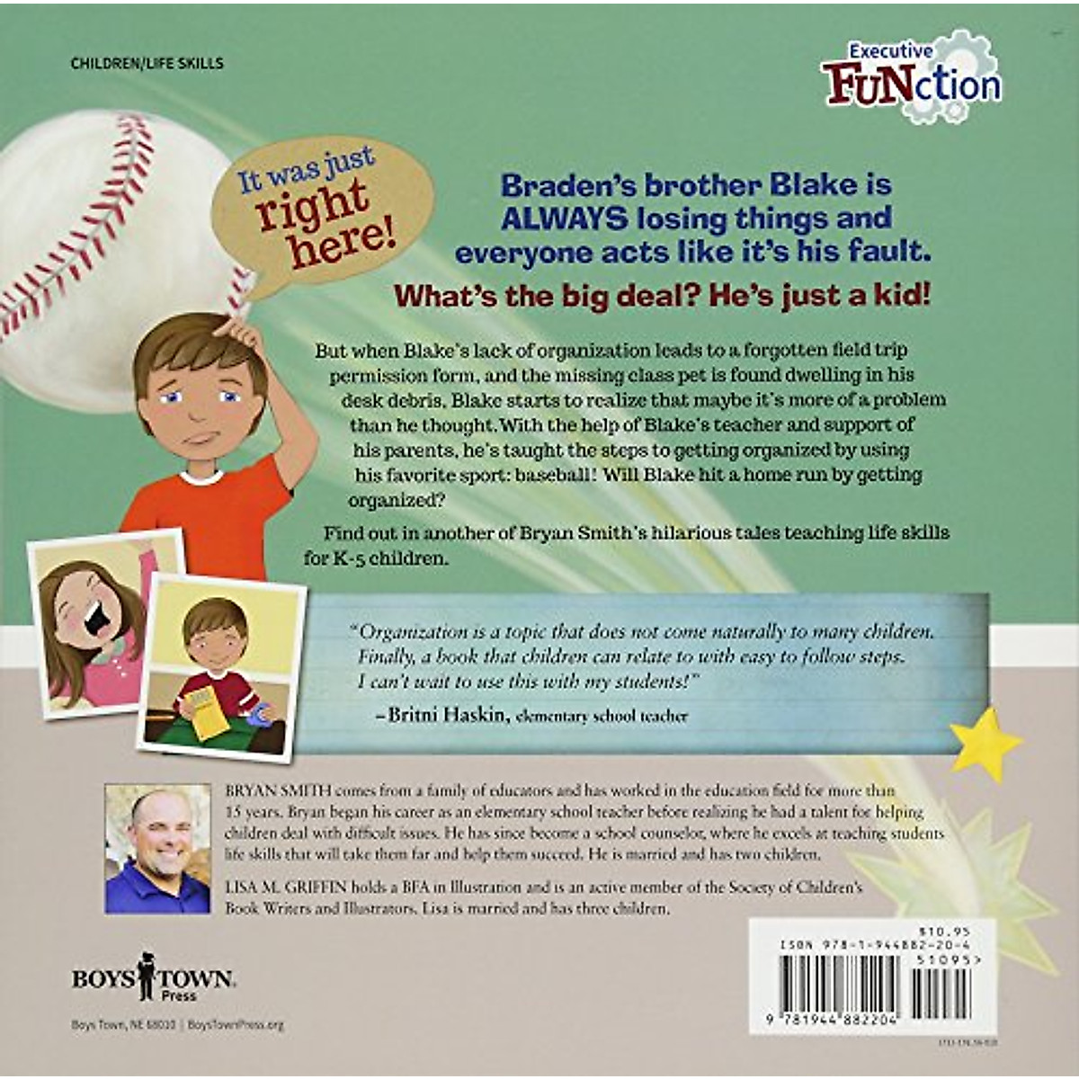 It Was Just Right Here! (Executive FUNction)