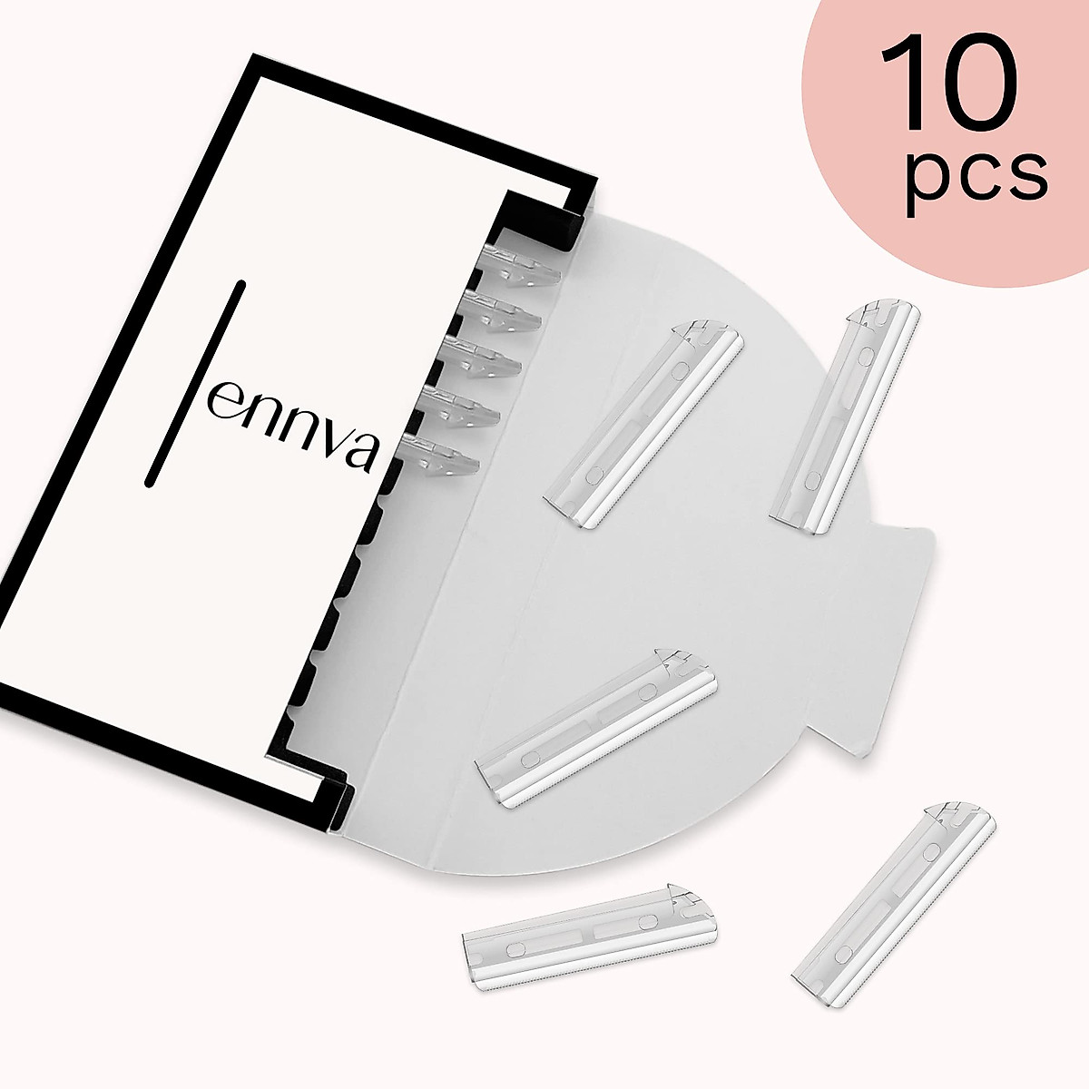 ennva Metal Razor Replacement Blades -Pack of 10