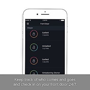 Kwikset Convert Smart Lock Conversion Kit (Amazon Key Edition – Amazon Cloud Cam Required), Compatible with Alexa in Satin Nickel