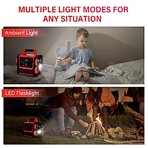 Portable Power Station, 2000Amps Car Battery Jump Starter Battery Pack with 400W Inverter Dual AC/DC/USB Output