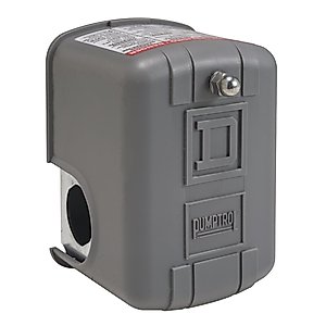 Telemecanique Sensors 9013FSG52J25 Air-Pump Pressure Switch, Nema 1, 60-80 Psi Pressure Setting, 25-80 Psi Cut-Out, 20-30 Psi Adjustable Differential