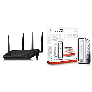 Synology RT2600ac Wi-Fi Router + Arris Surfboard SB8200 DOCSIS 3.1 Cable Modem Bundle