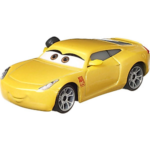 Disney Cars Toys and Pixar Cars Trainer Cruz Ramirez, Miniature, Collectible Racecar Automobile Toys Based on Cars Movies, for Kids Age 3 and Older, Multicolor