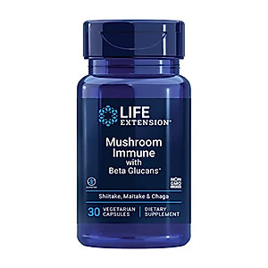 Life Extension Mushroom Immune with Beta Glucans
