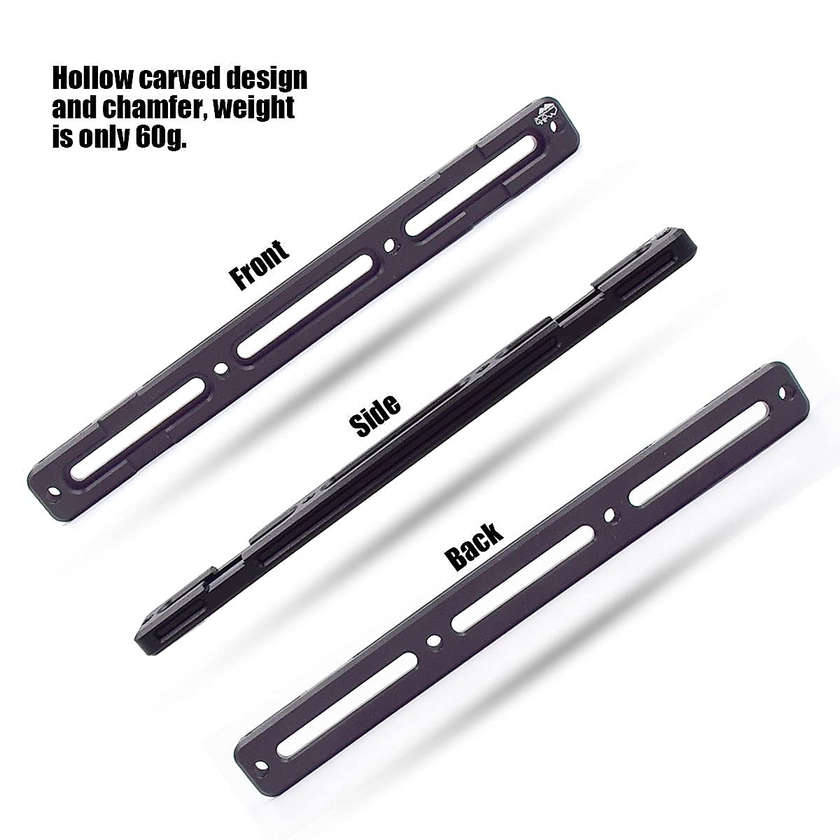 DRIFT MANIAC Ebike Conversion Kit for Battery Adapter Frame Mount, Aluminum Black