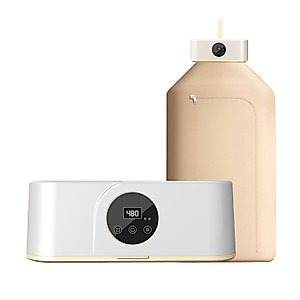 Portable Clothes Dryer, Time Setting Function&Led Light,Easy to Use, for Travel,RV, Apartment, Dorm, For Light Clothes, Underwear, Baby Clothes