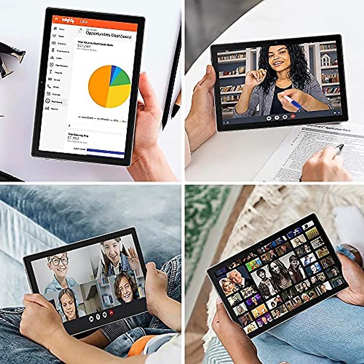 Blackview Tablet Tab8, 10.1 inch Android Tablets with 4GB+64GB Octa Core Processor,1920x1200 IPS FHD Display, 13MP+5MP Dual Camera, GPS, FM, 5G WiFi Teblet Grey