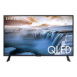 SAMSUNG QN32Q50RAFXZA Flat 32" QLED 4K 32Q50 Series Smart TV2019 (Renewed)