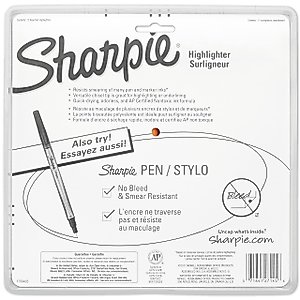 SHARPIE Pocket Style Highlighters, Chisel Tip, Assorted Fluorescent, 12 Count