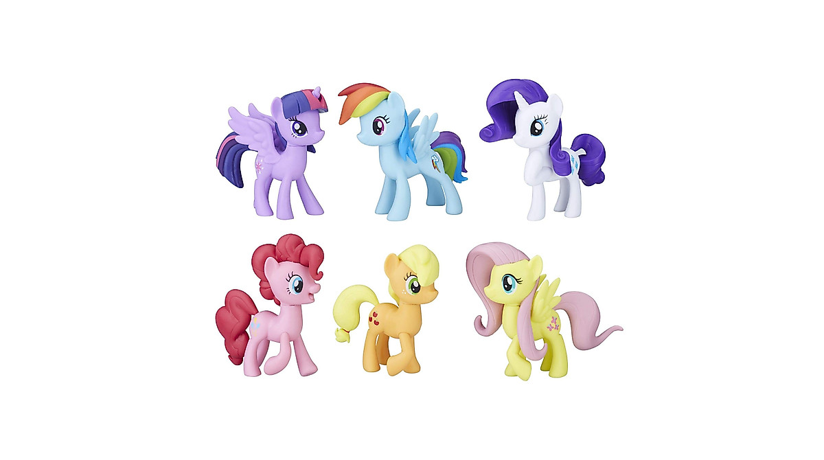 My Little Pony Friendship is Magic Toy Meet The Mane 6 Collection Set ...