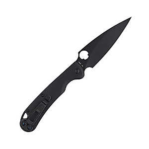 Generic Zhalo EDC folding knife by Daggerr (Black handle and black stonewash blade), FM02-2BKBW