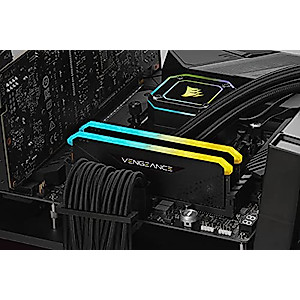 CORSAIR VENGEANCE RGB RS 16GB (2x8GB) DDR4 3600 (PC4-28800) C18 Desktop memory