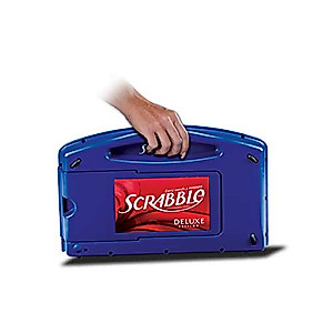 Hasbro Gaming Scrabble Deluxe Edition Board Game, (Amazon Exclusive)