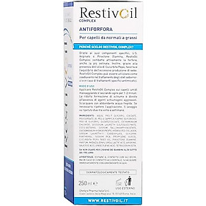 Shampoo Per Capelli Antiforfora Complex Olio Shampoo Anti Forfora 250 Ml by RestivOil