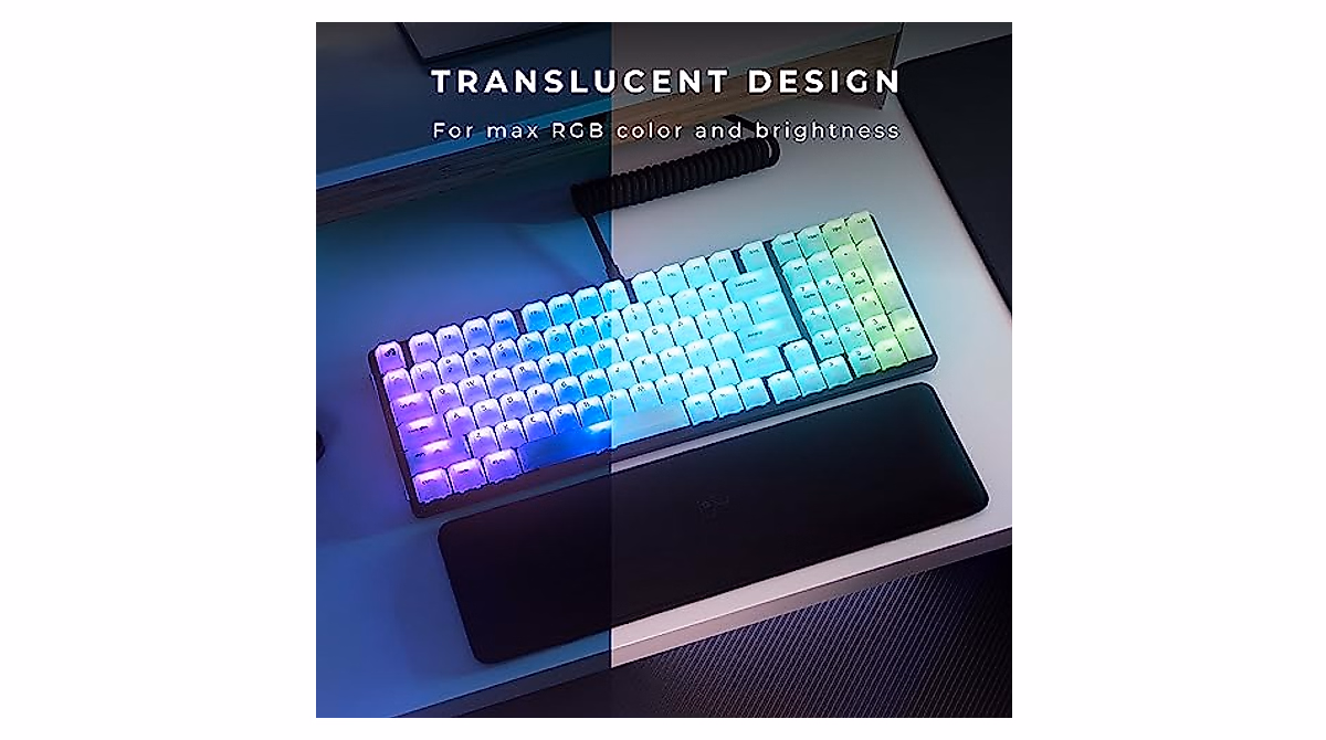 Glorious Polychroma Keycaps for RGB Gaming Keyboards