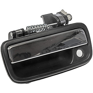 Dorman 768MX Front Driver Side Exterior Door Handle Compatible with Select Toyota Models, Black and Chrome