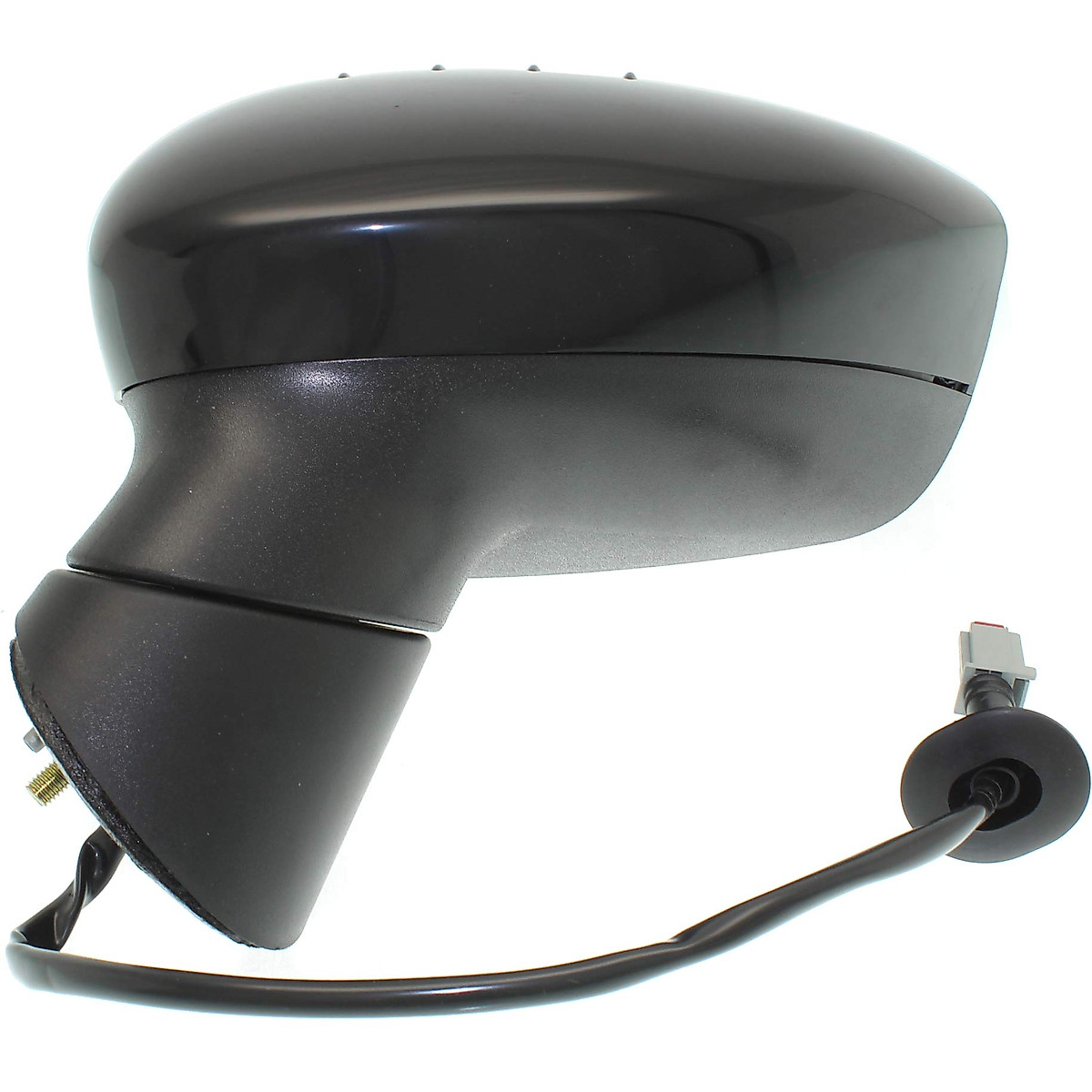 Kool-Vue FD270EL Power Mirror compatible with Ford Fiesta 11-13 Left Side Manual Folding Heated W/BSG HB/Sedan Paintable