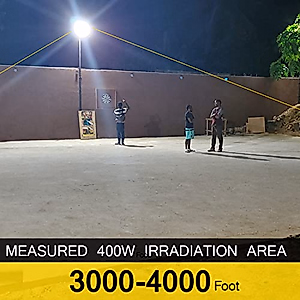Vikrami 800W Solar Street Lights Outdoor Waterproof 80000LM, Dusk to Dawn, with Motion Sensor and Remote Control, Suitable for courtyards, Gardens, Streets, Garage, etc. Wall or Pole Mount