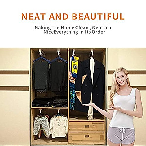 550mm/21.6'' Pull-Out Closet Valet Rod Adjustable Wardrobe Clothing Rail Top Mount Wardrobe Hanger Rack Bar Ball Bearing Slide Heavy Duty