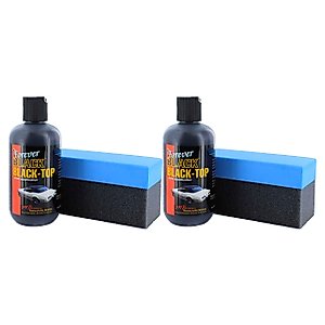 Forever Car Care Products FB813 BLACK Black Top Gel and Foam Applicator (2 PACK)