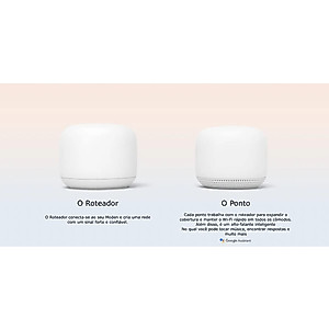 Google Nest WiFi Router 3 Pack ( One Router & Two extenders) 2ndGEneration 4x4 AC2200 Mesh Wi-Fi Routers with 6600 Sq Ft Coverage (Renewed)