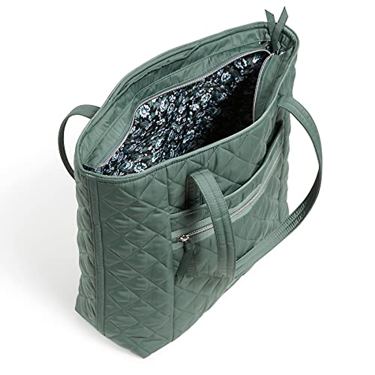 Vera Bradley Women's Performance Twill Tote Bag, Olive Leaf, One Size