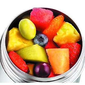 Thermos Stainless Steel Food Flask, Blue, 290 ml