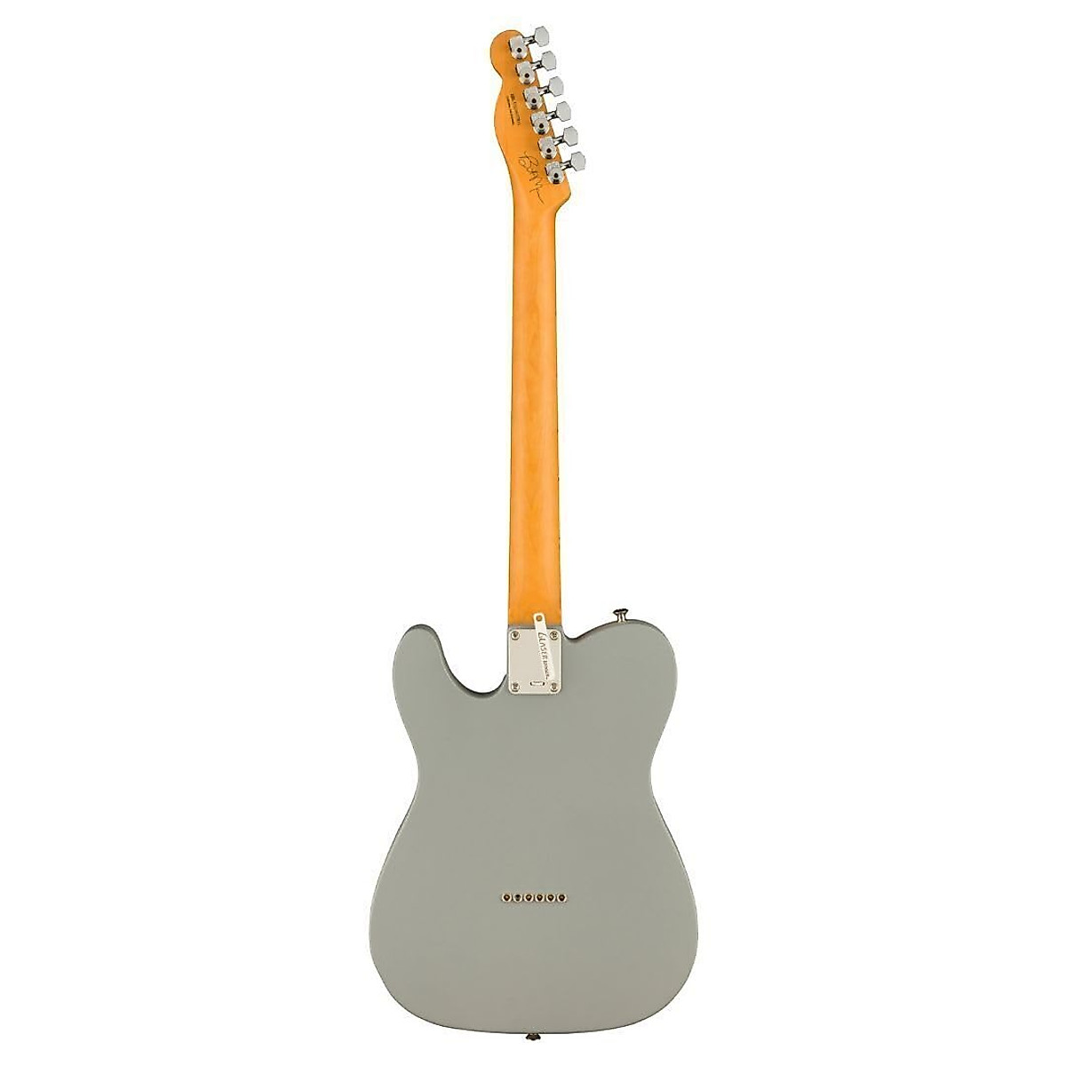 Fender Brent Mason Telecaster Electric Guitar, Primer Gray, Maple Fingerboard
