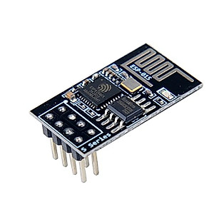 Stemedu USB to ESP8266 ESP-01 Serial Wireless Transceiver 4MB SPI Flash WiFi Module ESP-01S Prog WiFi Programmer Downloader CH340C Chip with Reset Button