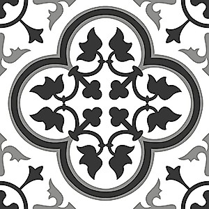 FloorPops 12-in by 12-in Villa Peel and Stick Floor Tiles (10 Tiles), (10 sq.ft./Carton)