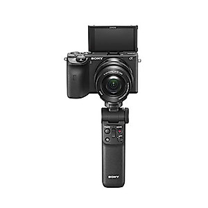 Sony Wireless Bluetooth Shooting Grip and Tripod for still and video, ideal for vlogging (GP-VPT2BT)