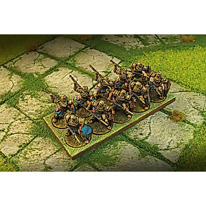 LITKO 5x2 Round Base Formation Rank Tray, 3mm Plywood, 133mm x 62mm