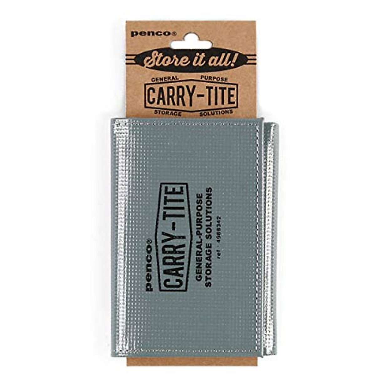 Penco Carry Tite Case - General Purpose Folding PVC Organizer Wallet/By Hightide Japan (Gray)