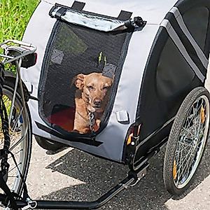 QKURT 2 Pack Bike Trailer Coupler, Bicycle Trailer Hitch Connector Attachment for Child, Pet, Cargo Bike Trailers